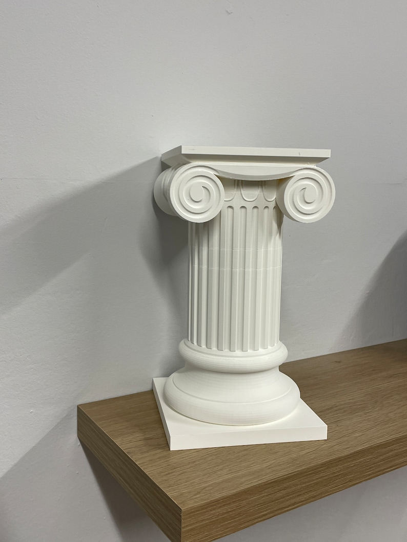 Ionic Column Pillar Display 3D Printed Stand - Etsy