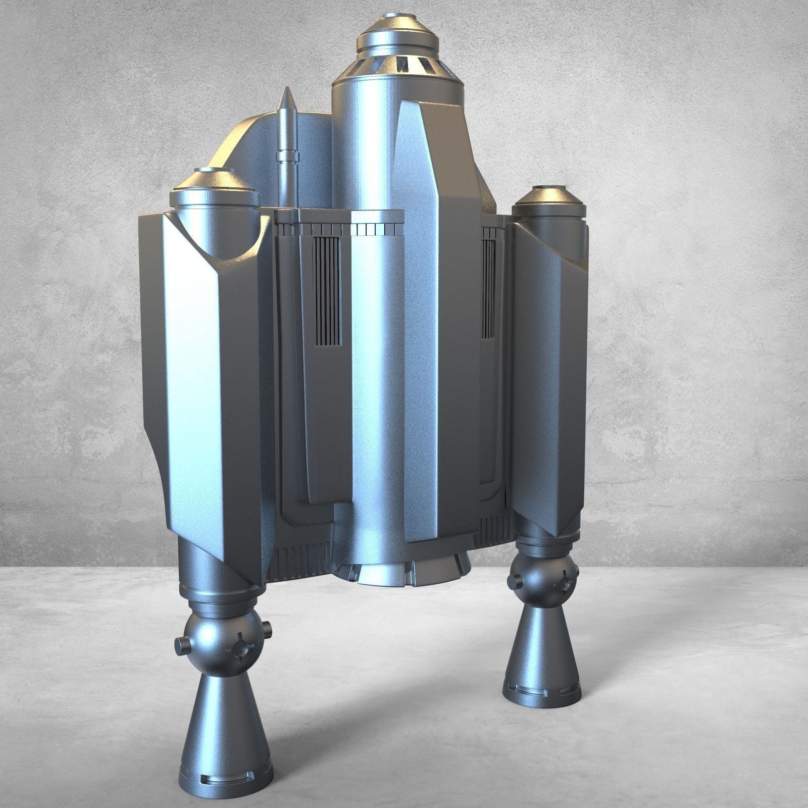 Mandalorian Jetpack 3d Print FULLY FINISHED Realistic - Etsy