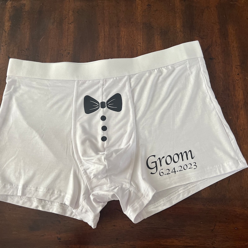 Wedding Boxers - Etsy