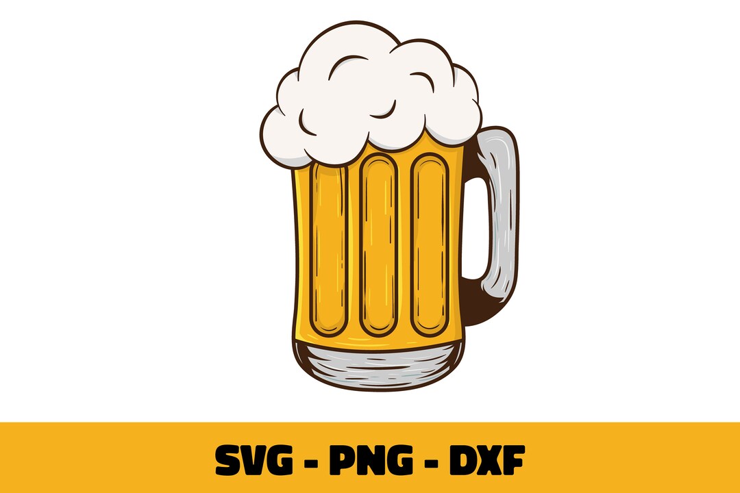Beer Glass Svg Beer Svg Beer Mug Svg Alcohol Svg Pint Glass Illustration For Cricut Machine