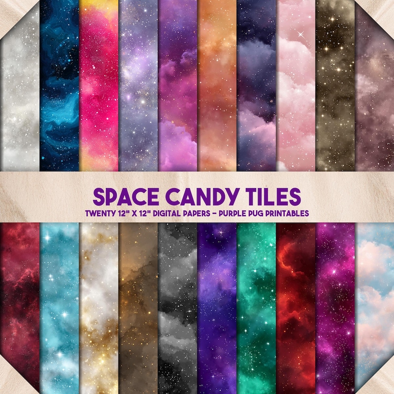 Sky Galaxy Background Art - Etsy