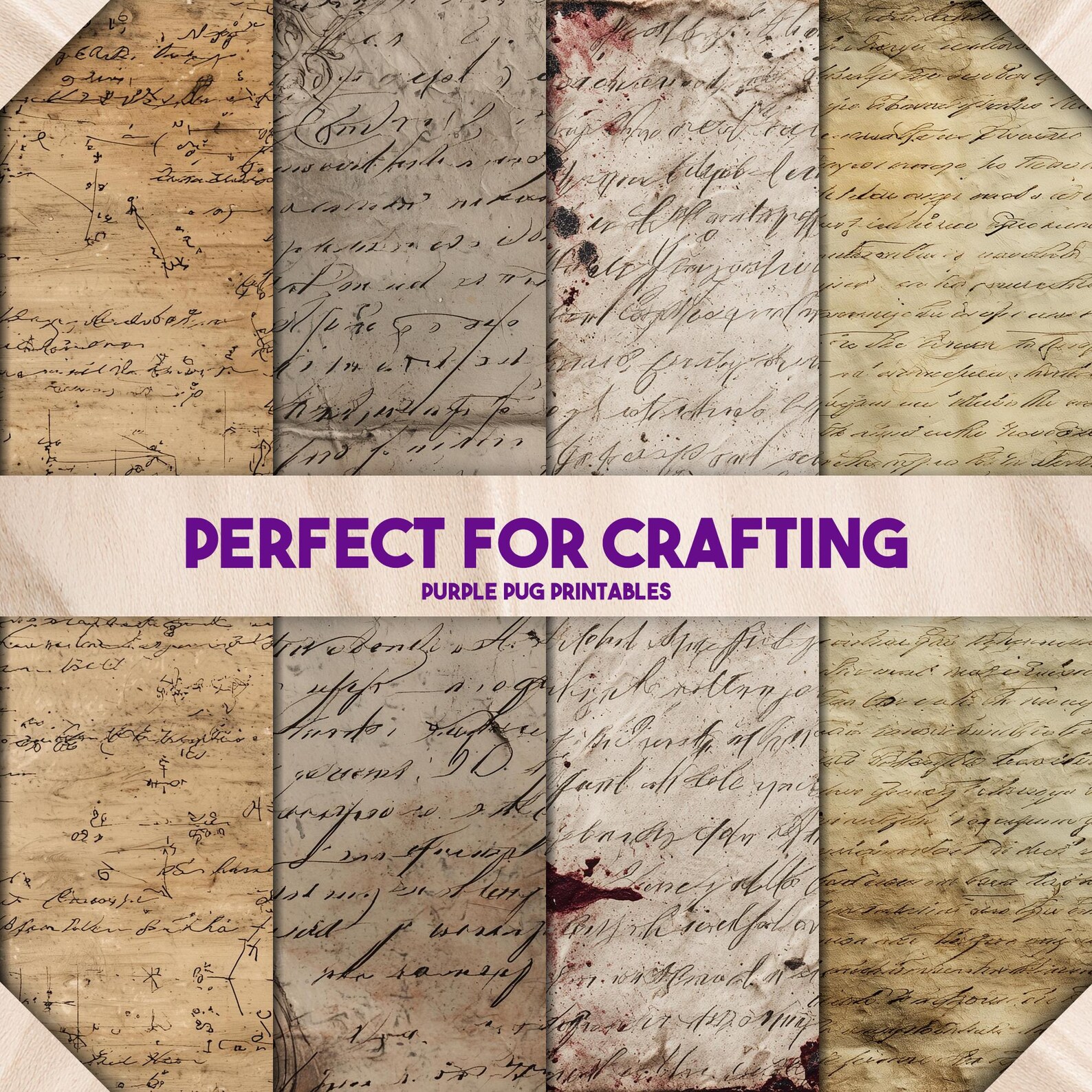 Dark Academia Pages - Gothic Parchment Paper, Dark Academia Textures ...