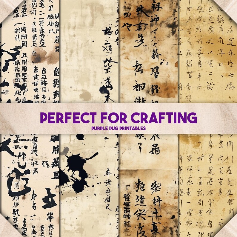 Memories of Japan - Japanese Washi Digital Paper, Sakura Blossoms ...