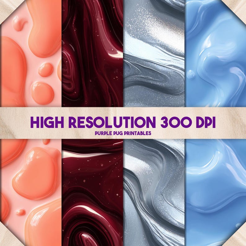 Abstract Slime Textures - Seamless Slime Textures, Glossy Abstract ...