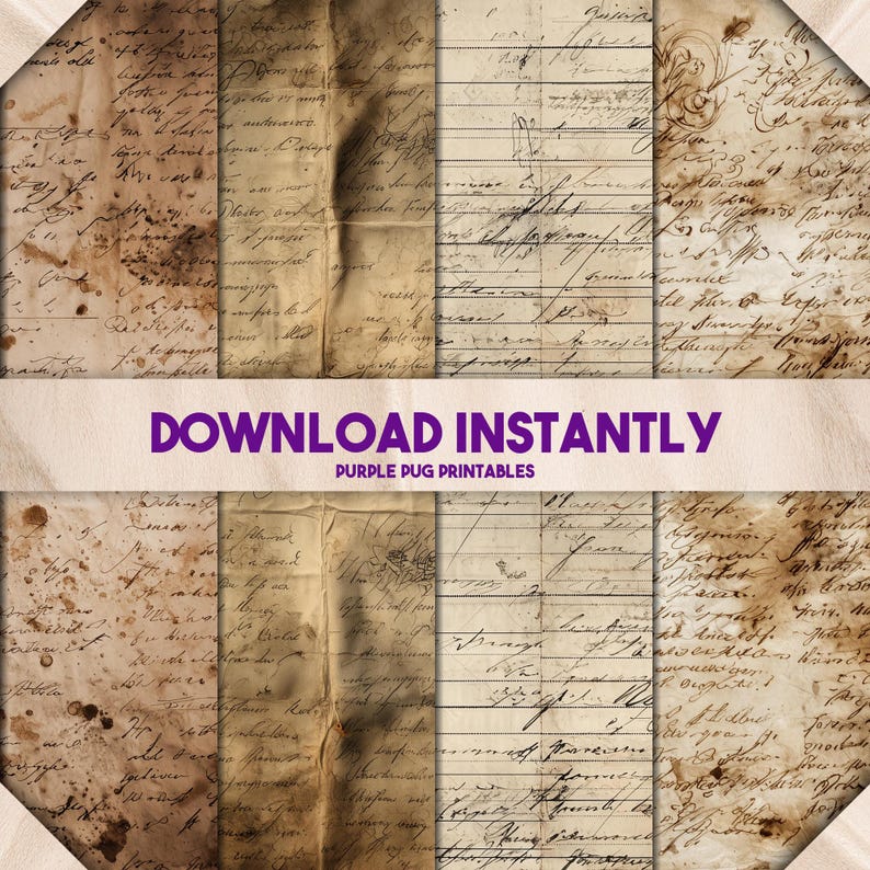 Dark Academia Pages - Gothic Parchment Paper, Dark Academia Textures ...