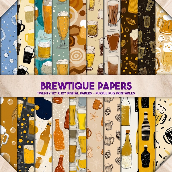 Beer Paper Ephemera - Etsy UK