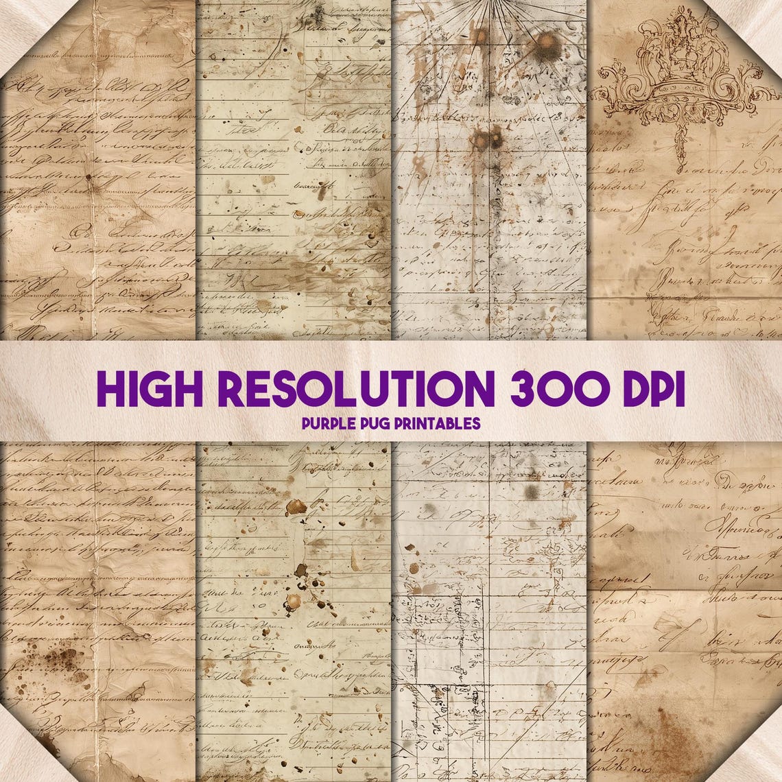 Dark Academia Pages - Gothic Parchment Paper, Dark Academia Textures ...
