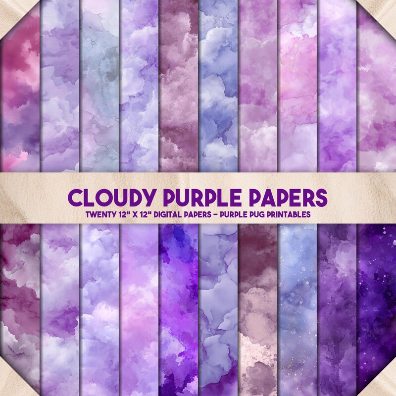 Purple Sky - Etsy