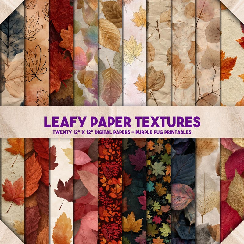 Fall Leaves Print - Etsy