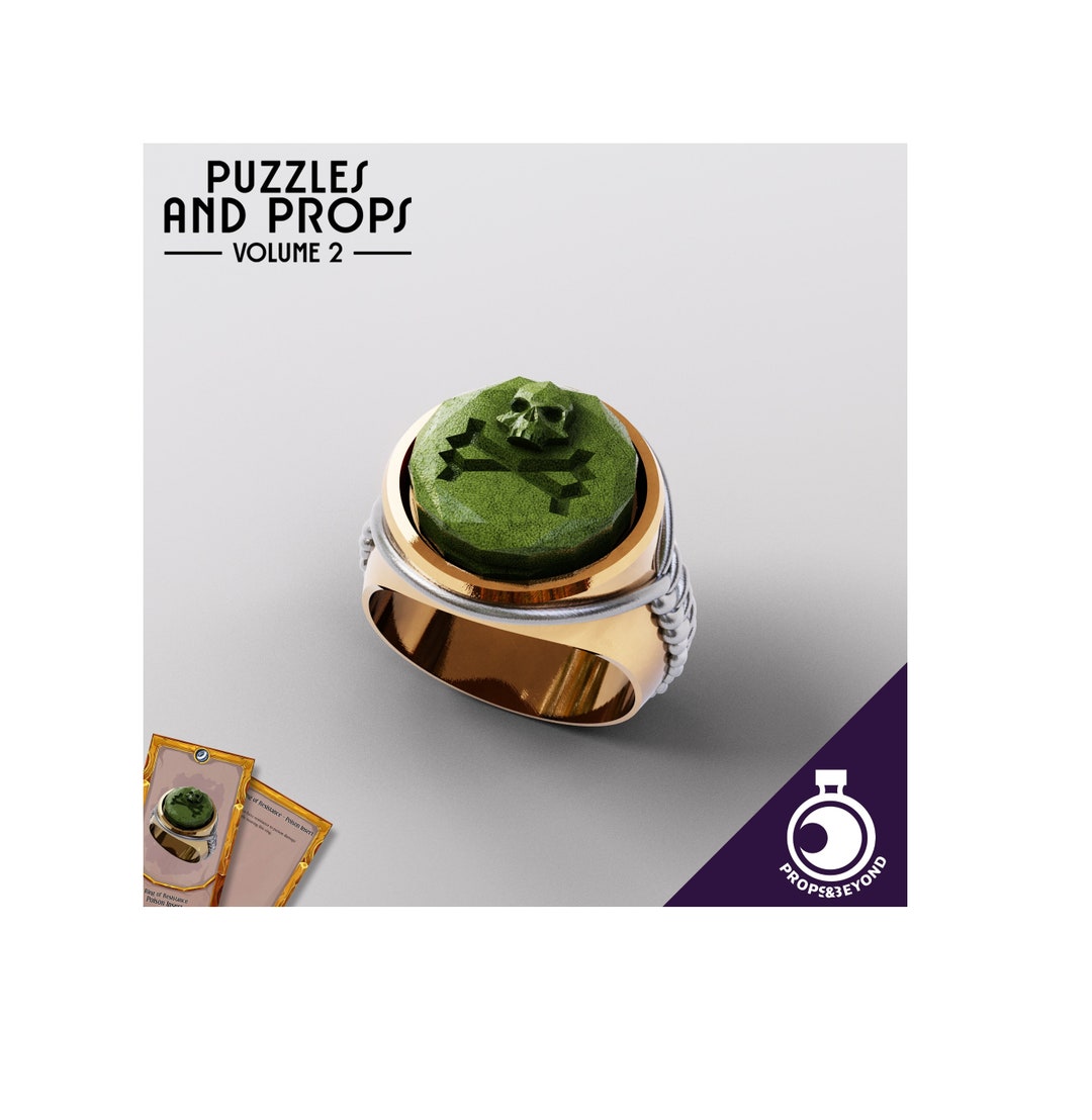 Ring of Resistance - Poison - by Props and Beyond - Etsy