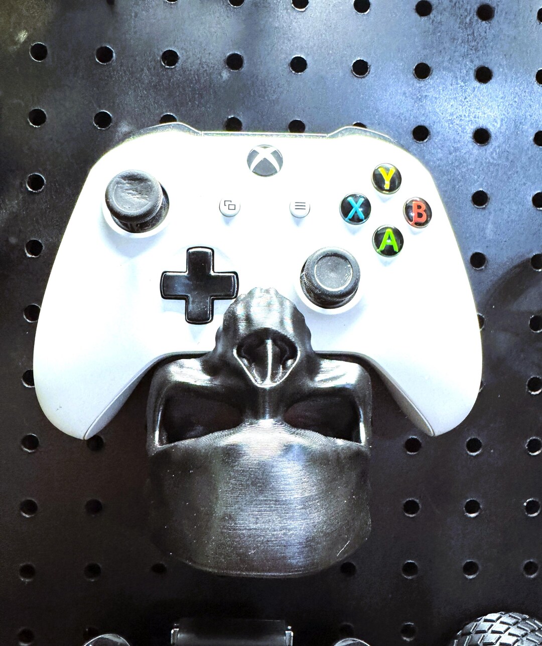 Pegboard Black Ops Game Controller Shelf Skull Style - Etsy