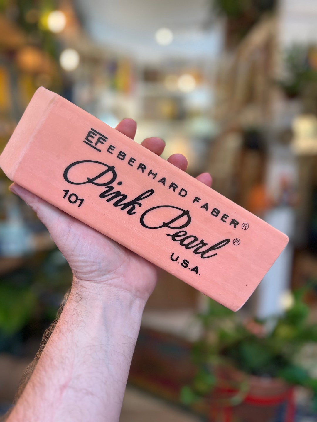 Vintage Giant Think Big Eraser 1984 NYC - Etsy