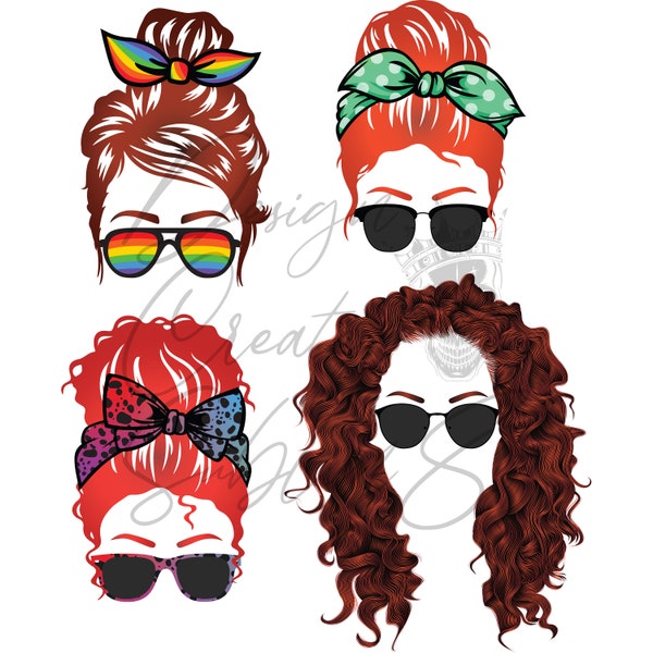 Red Head Svg - Etsy