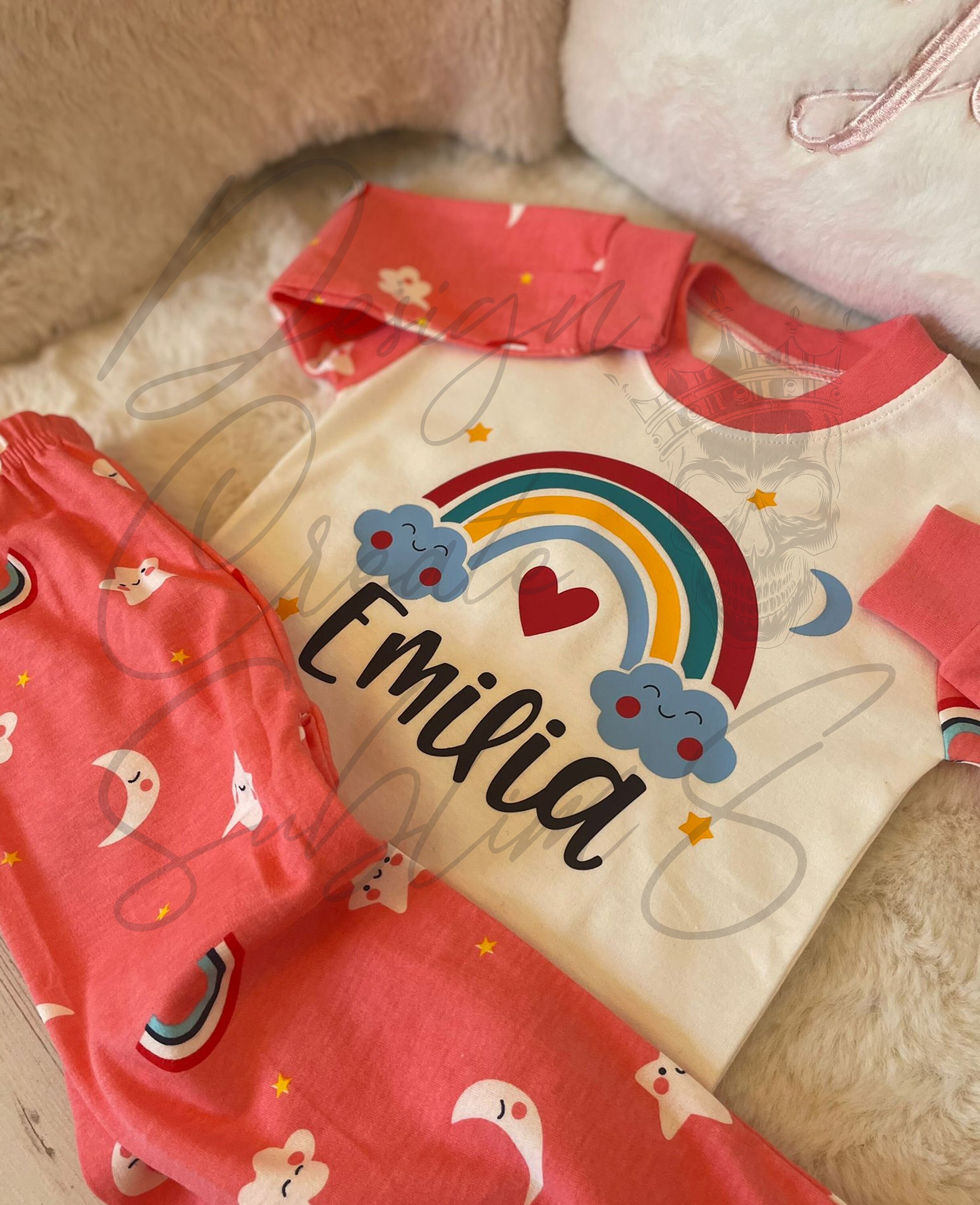 Rainbow PJ Design - Etsy