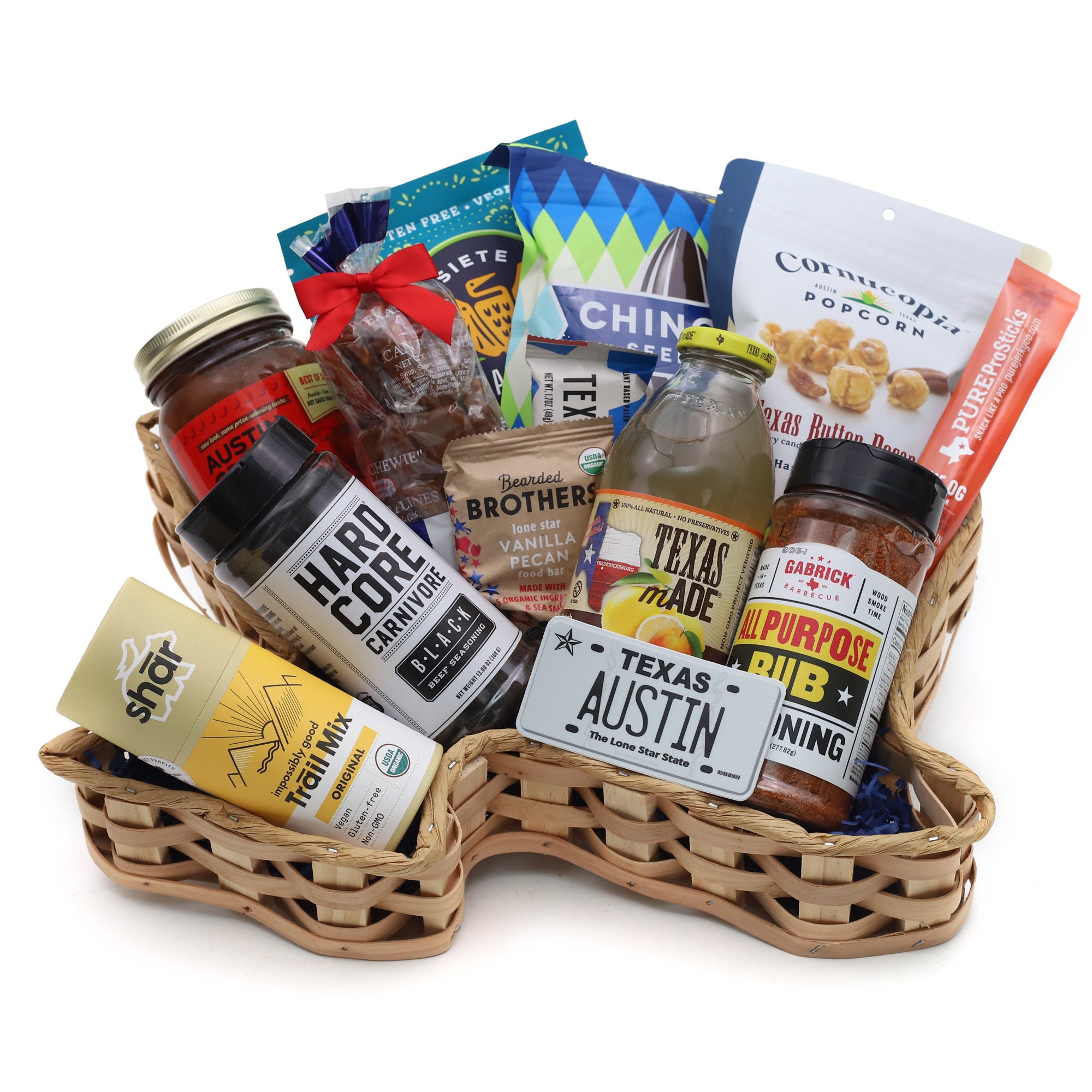 Taste of Austin Gift Basket - Etsy