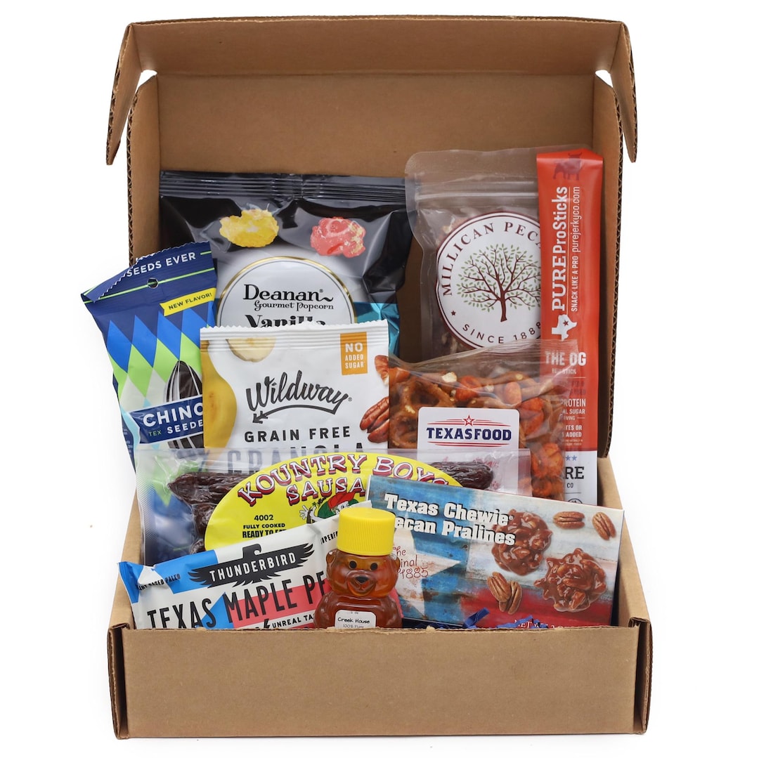 Texas Snack Attack Gift Box - Etsy