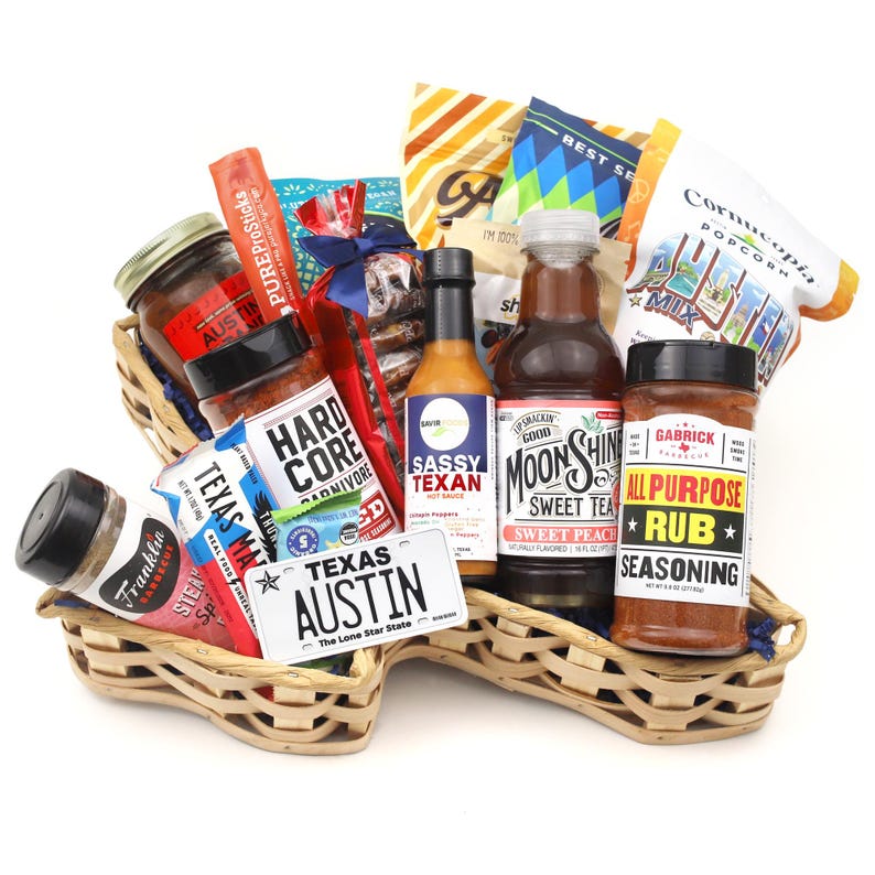 Authentically Austin Gift Basket - Etsy