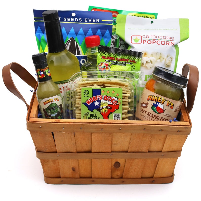 Texas Pickle Gift Basket - Etsy