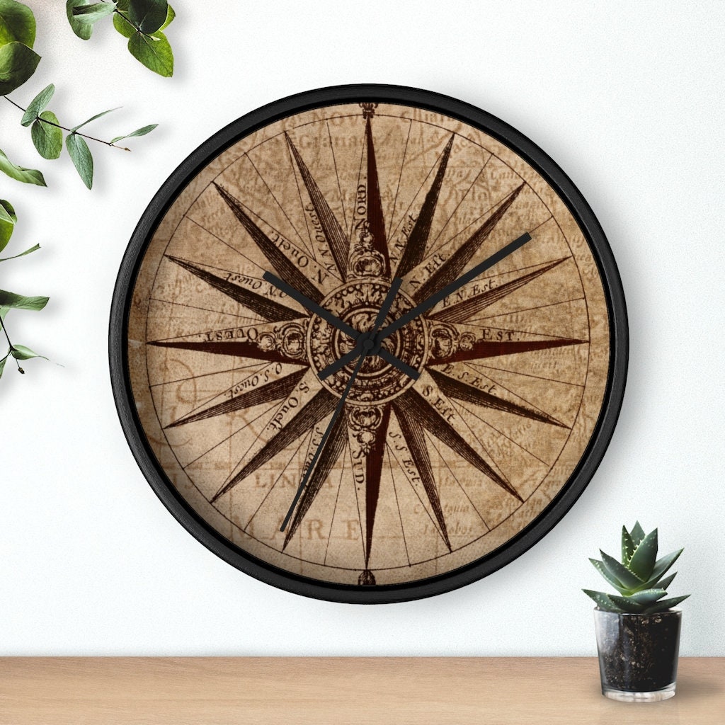 Home & Living 10 Inch Buffalo Plaid Country Cabin Style Bear Wall Clock ...