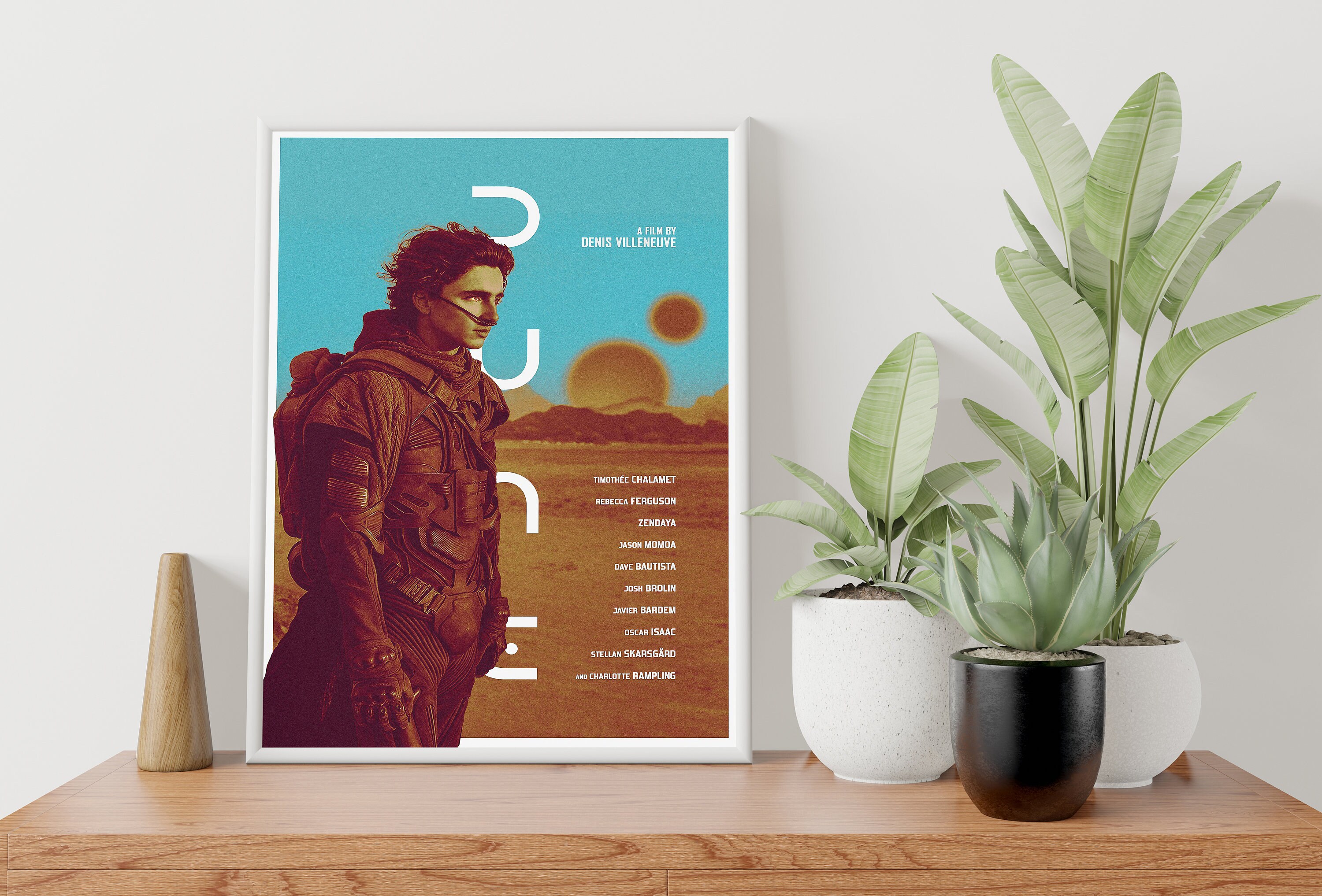 Denis Villeneuve Movie Poster Timothée Chalamet Wall Decor - Etsy