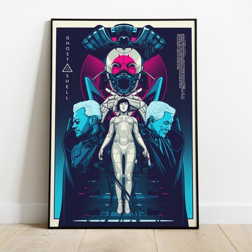 Ghost in the Shell Geisha Illustration Art Print - Etsy