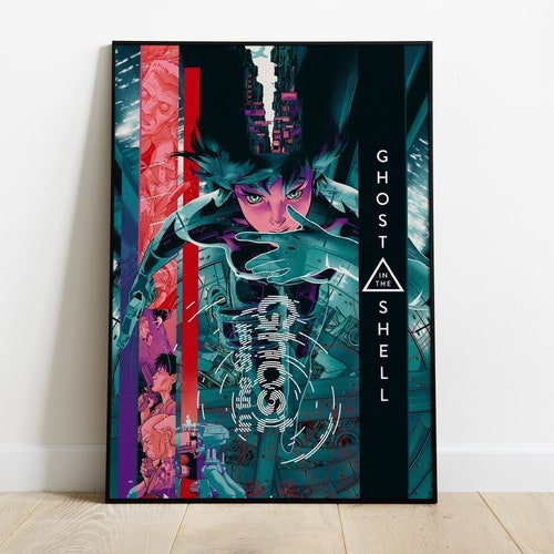 Ghost in the Shell Manga Movie Poster Wall Art Print - Etsy