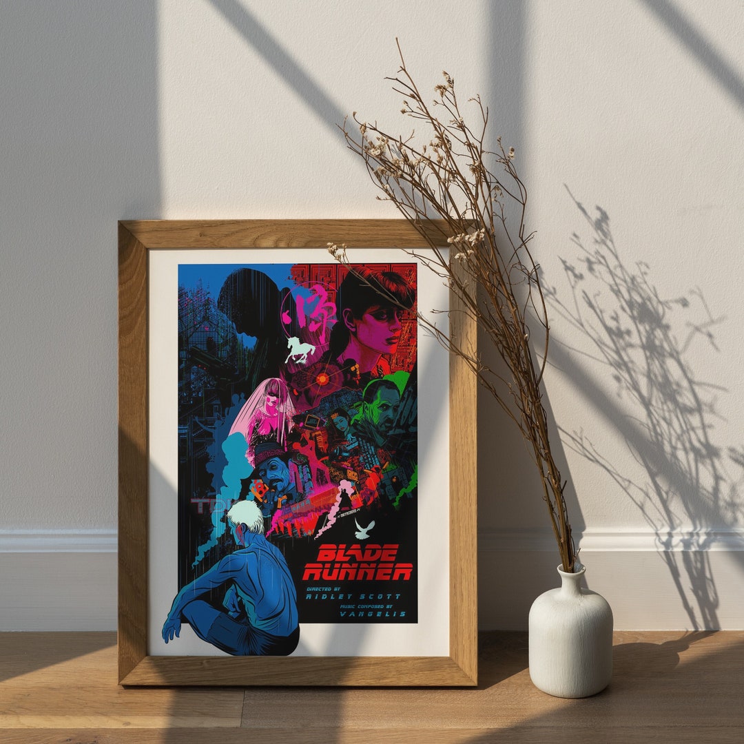 Blade Runner Wall Decor Blade Runner 1982 Poster Blade - Etsy