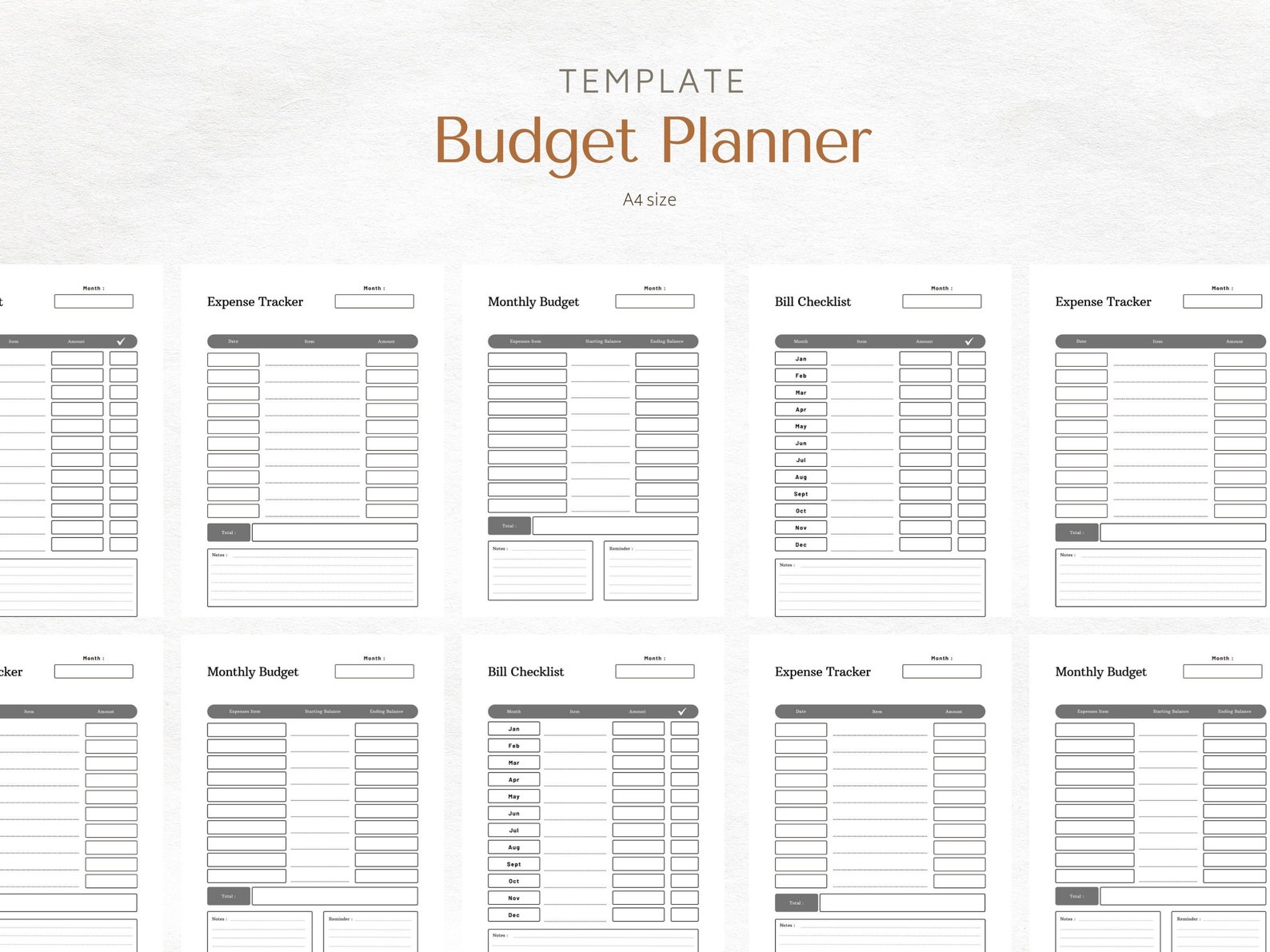 Printable Budget Planner Budget Tracker Monthly Budget Etsy printable-budget-planner-budget-tracker-monthly-budget-etsy