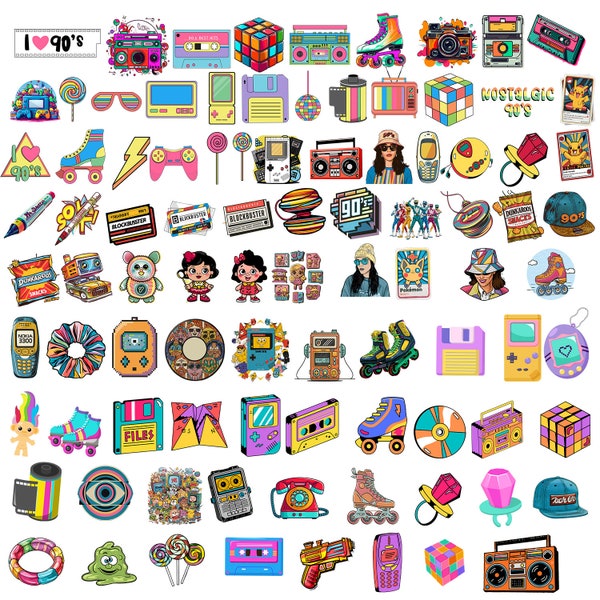 90s Png Sticker - Etsy