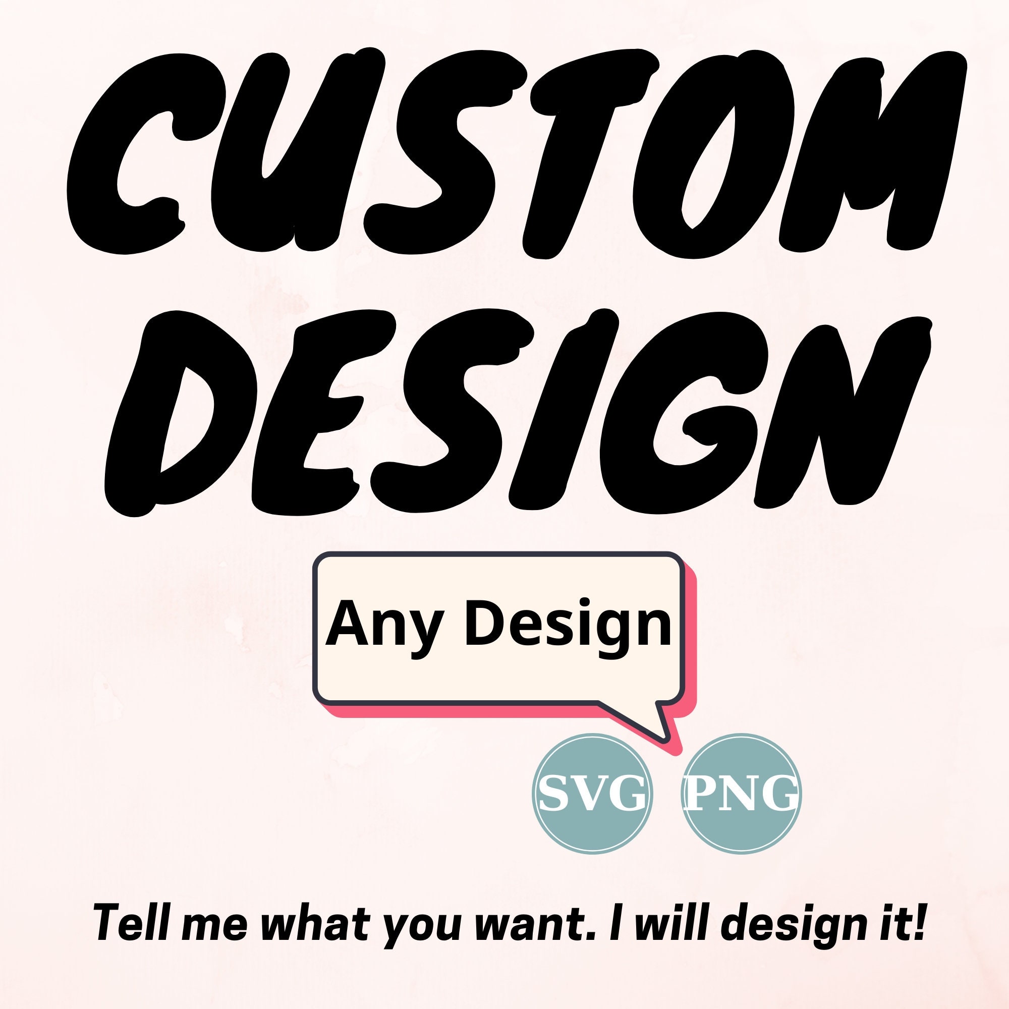 Custom Svg, Personalized Png, Custom Svg File for Cricut, Custom Design ...