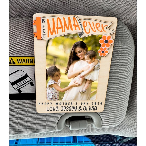 Car Visor Clip Picture Frame - Etsy