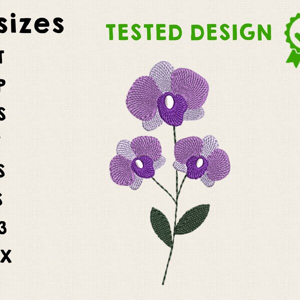 Orchid Pattern - Etsy