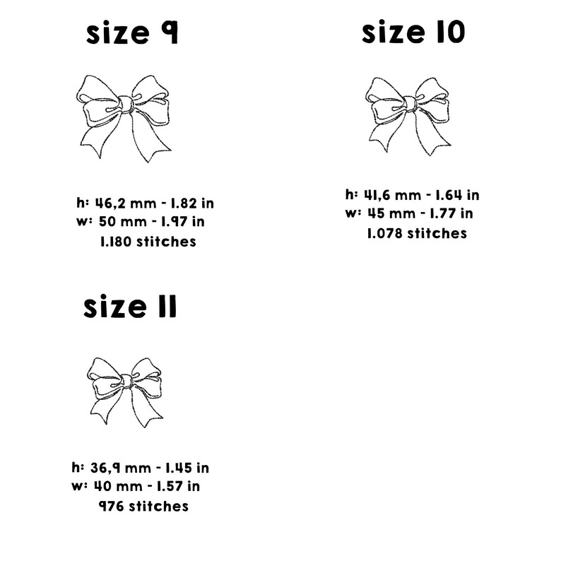 Bow Line Art Simple Single Color Mini Embroidery Design Machine Pattern ...