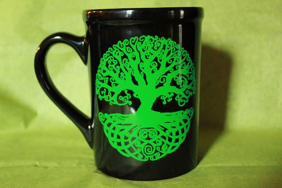Celtic Tree of Life Mug | Etsy