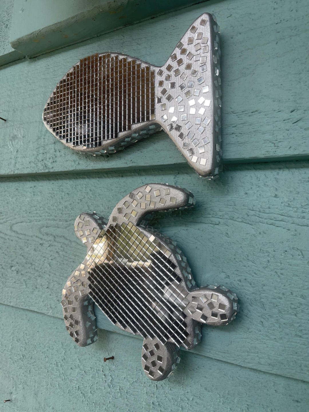 Disco Turtle, Fish Art, Sea Turtle Art, Sea Turtle, Beach Decor ...