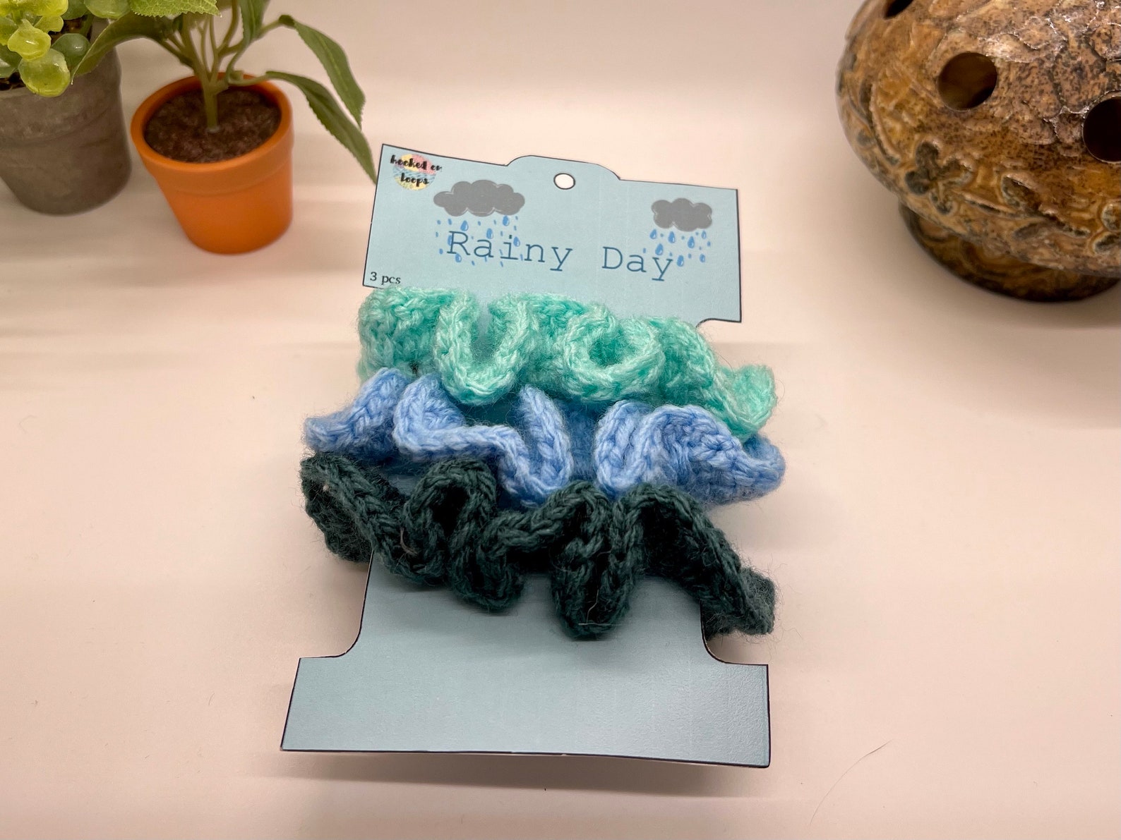 Crochet Scrunchies! (packs of Three) - Etsy