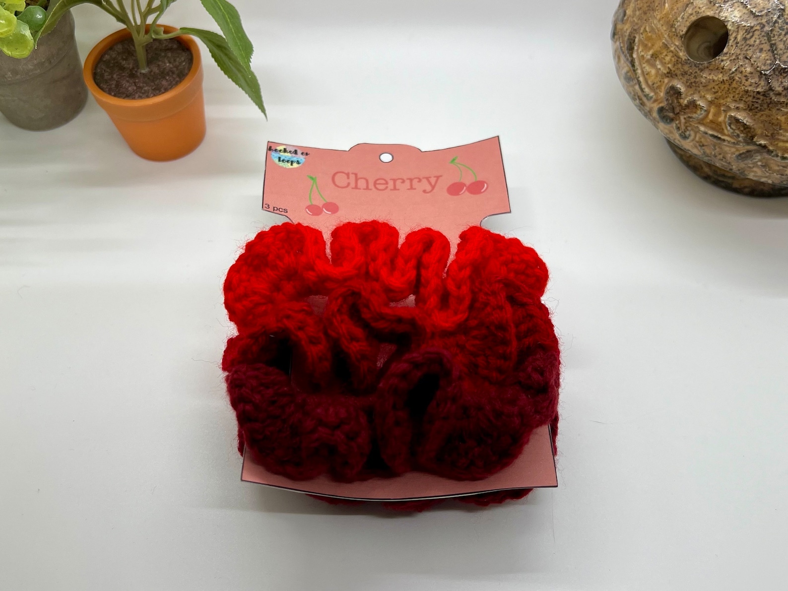 Crochet Scrunchies! (packs of Three) - Etsy
