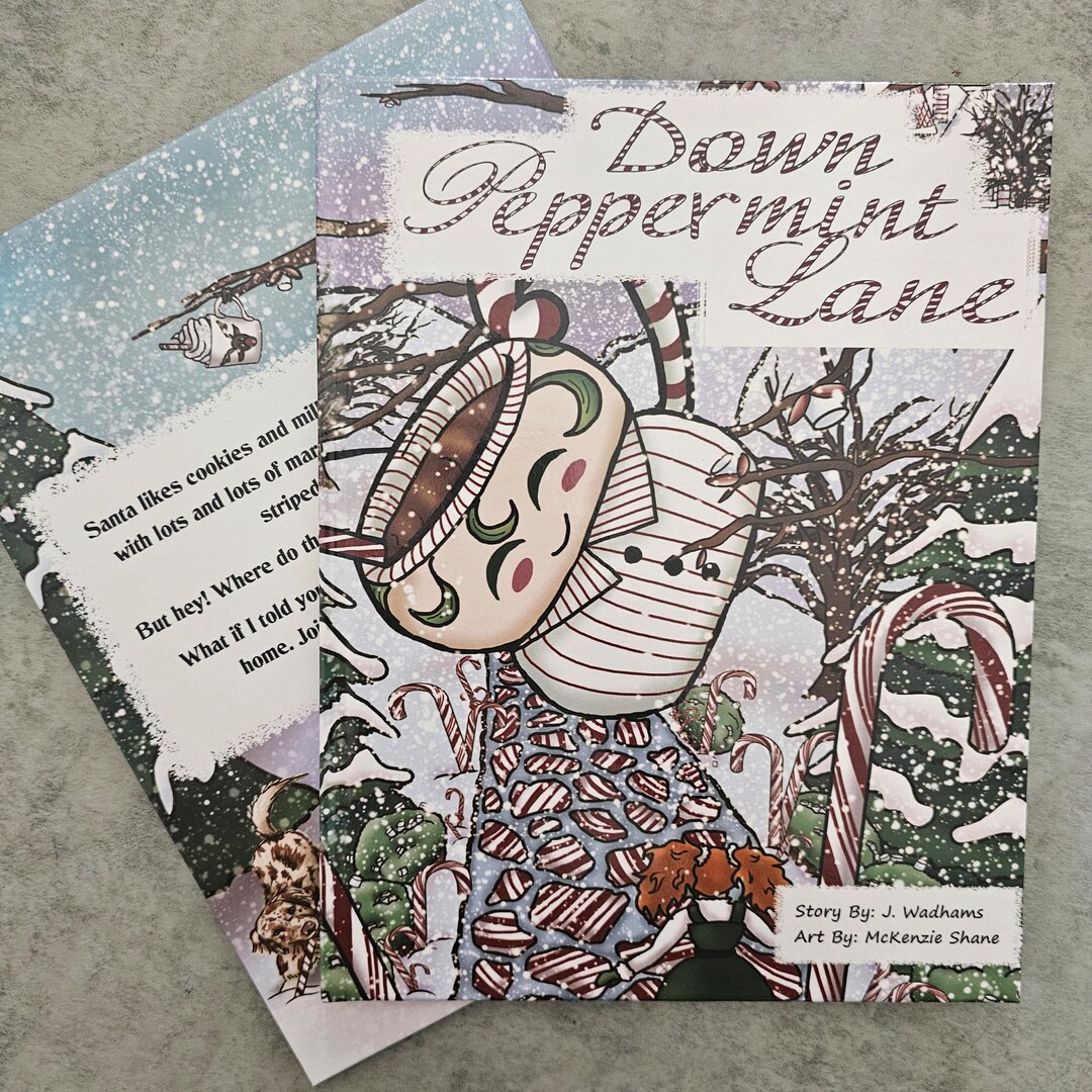 Children's Book: Down Peppermint Lane - Etsy