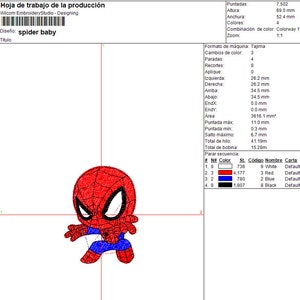 Spider Man and Spider Heart Embroidery Design File Dst, Pes, Vp3, Jet ...