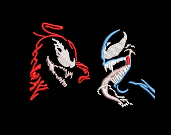 Spider Man and Spider Gwen Embroidery Design File Dst, Pes, Vp3, Jet - Etsy