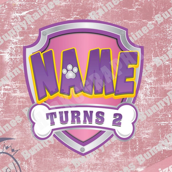 Paw Patrol Badges - Etsy