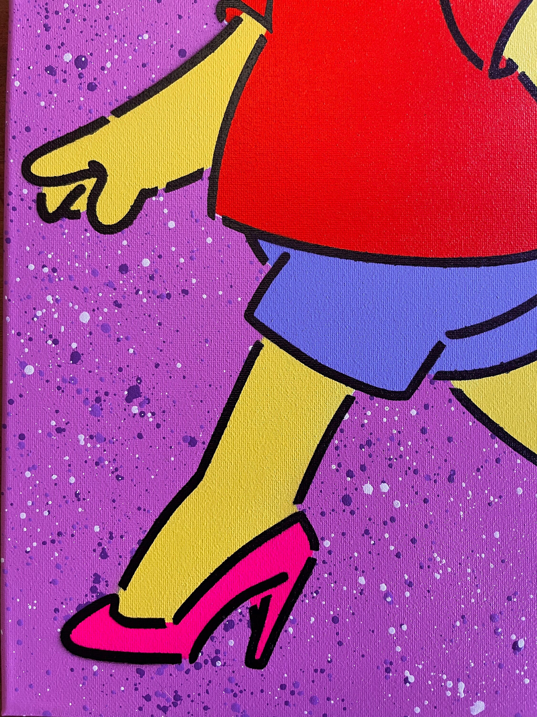 Bart Simpson in Heels 6 Layer Spray Paint Stencil Art the - Etsy