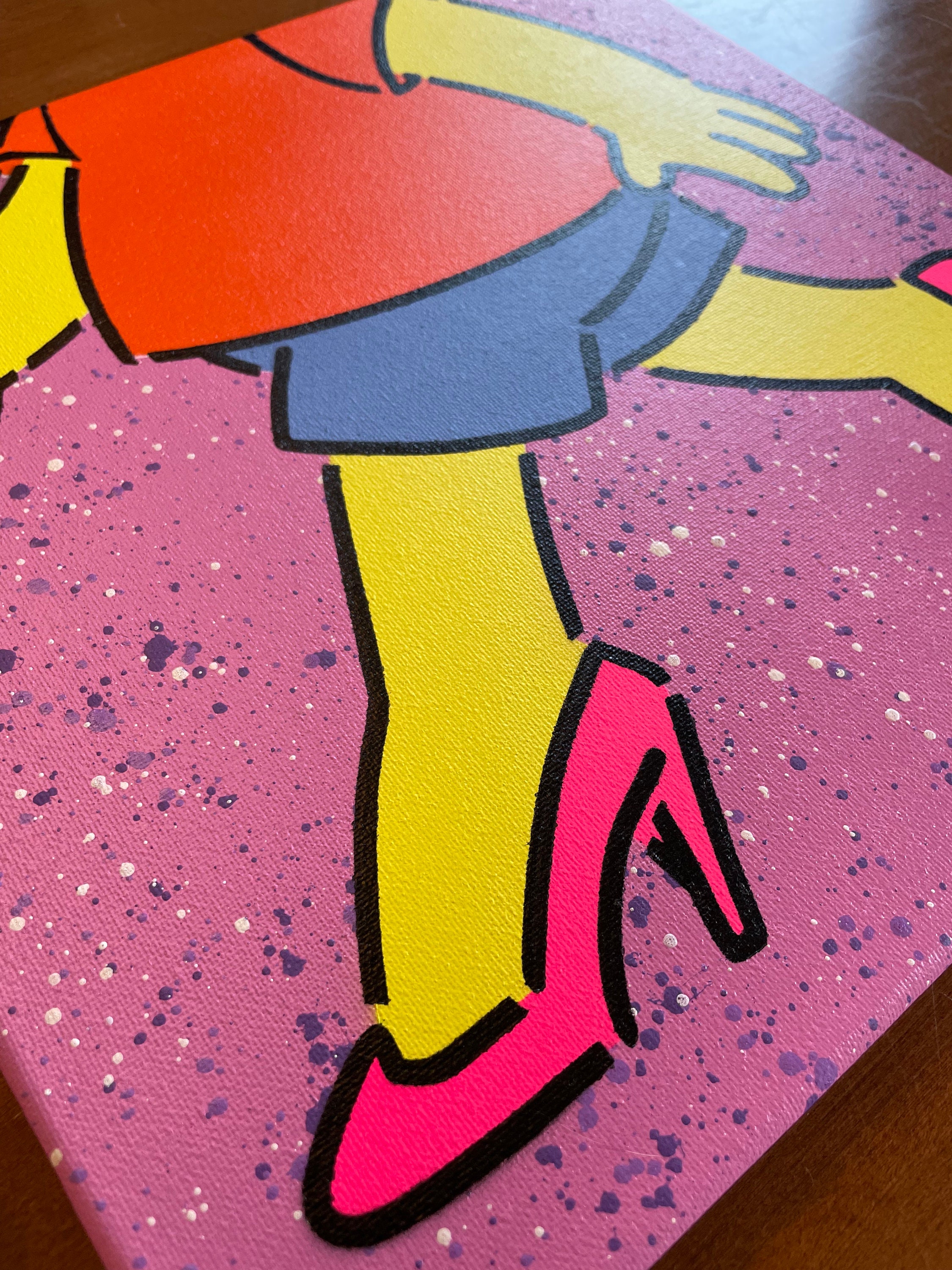 Bart Simpson in Heels 6 Layer Spray Paint Stencil Art the - Etsy