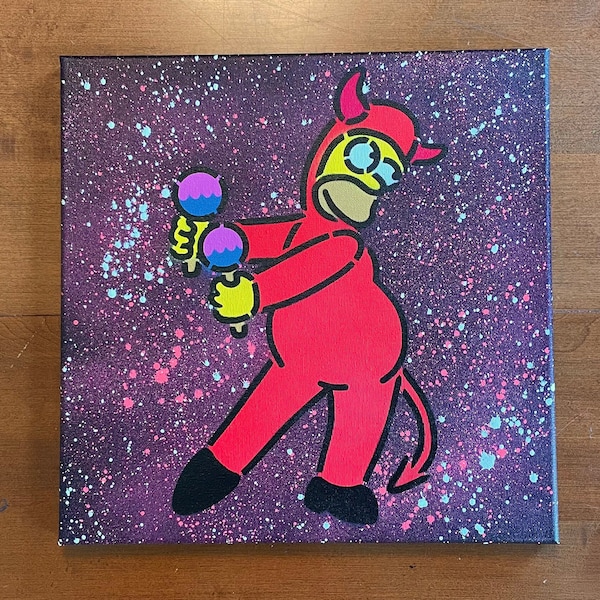 Homer Wall Stencil - Etsy