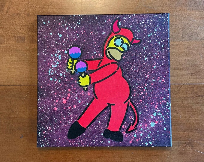 Homer Simpson i Am Evil Homer 7 Layer Spray Paint Stencil Art the ...