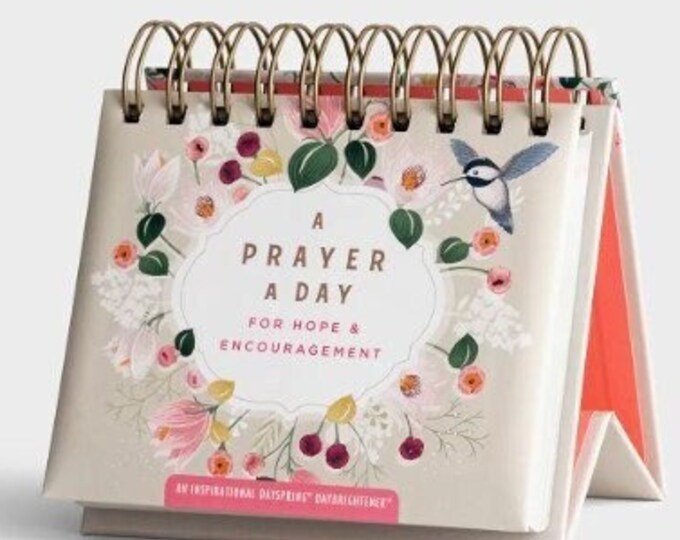 Christian Inspirational Quotes Flip Calendar Prayer A Day for Hope and ...