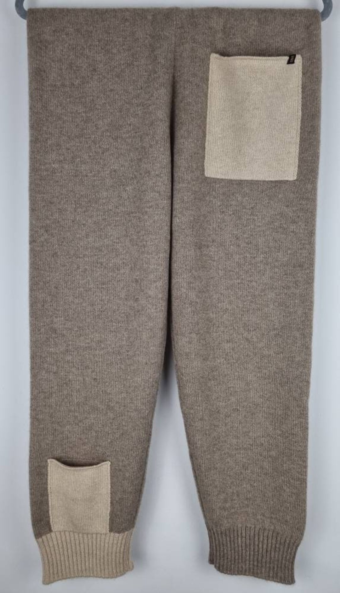 Trousers Made of 100% Cashmere Wool With Unusual Pockets and Finishing ...