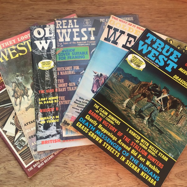 Old West Magazine - Etsy