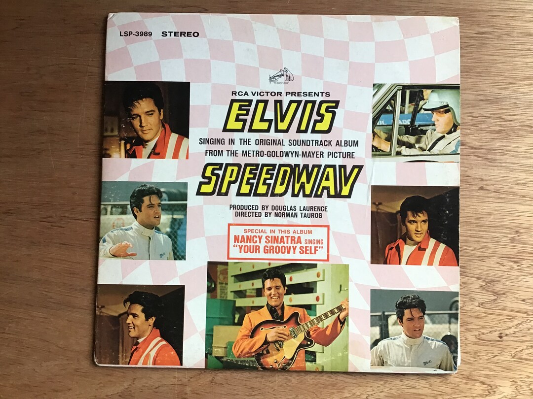Vintage Elvis Presley "speedway" Original Soundtrack Vinyl LP Rca ...
