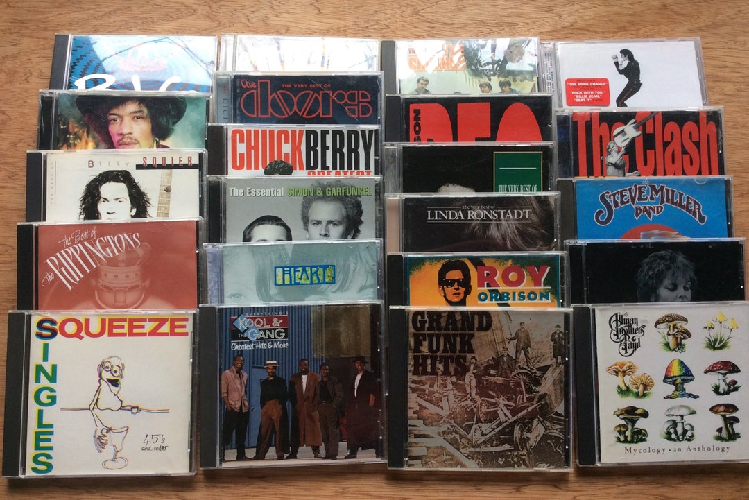 Vintage Greatest Hits / Best of Rock, RB, Pop CD Lot of 22 Hendrix ...